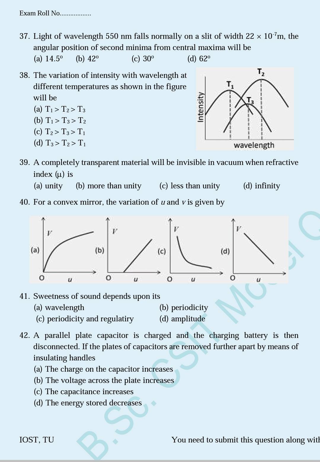 B.Sc. CSIT Entrance Model question set 1'st B.Sc. CSIT Entrance Model question set 1'st